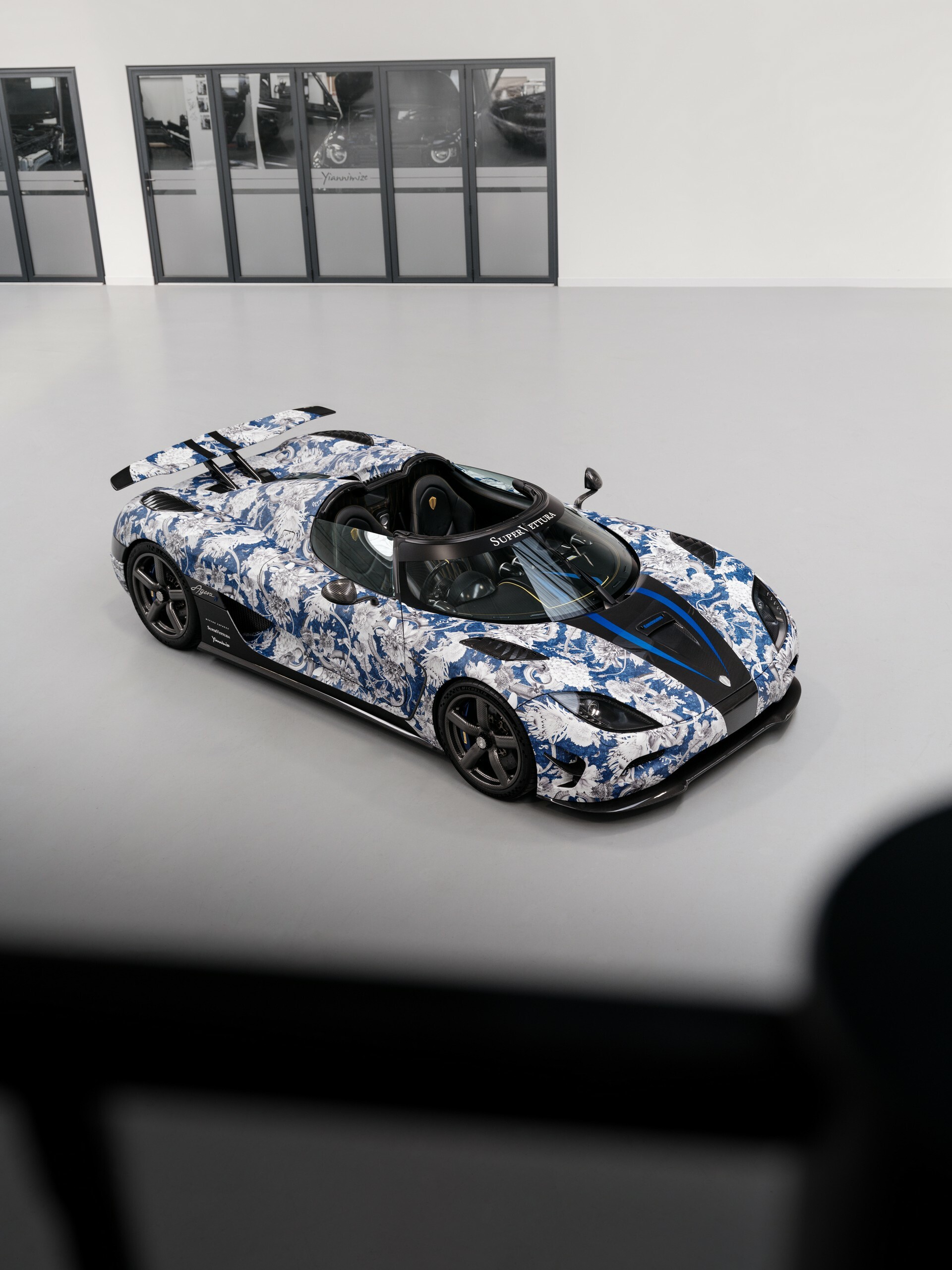 Bespoke Koenigsegg Agera In Floral Wrap Looks Surprisingly Good | Carscoops