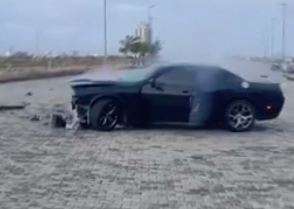 Corvette C8 Crashes Into Dodge Challenger While Street Racing | Carscoops