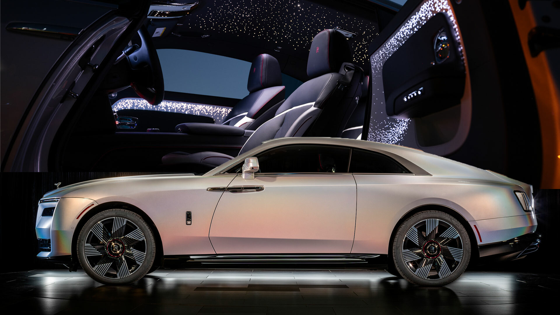 Rolls-Royce Spectre Lunaflair’s Holographic Paint Job Took A Year To ...