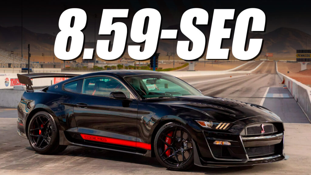 Shelby’s 1,300 HP GT500 Code Red Runs 1/4 Mile In Insane 8.59 Seconds | Carscoops