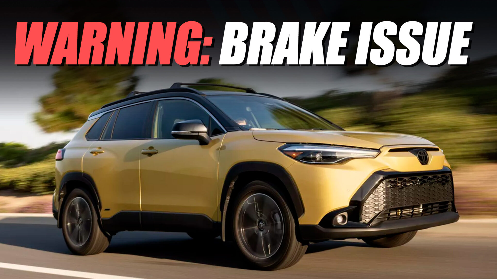 Faulty Software Forces Toyota To Recall Thousands Of Corolla Cross ...