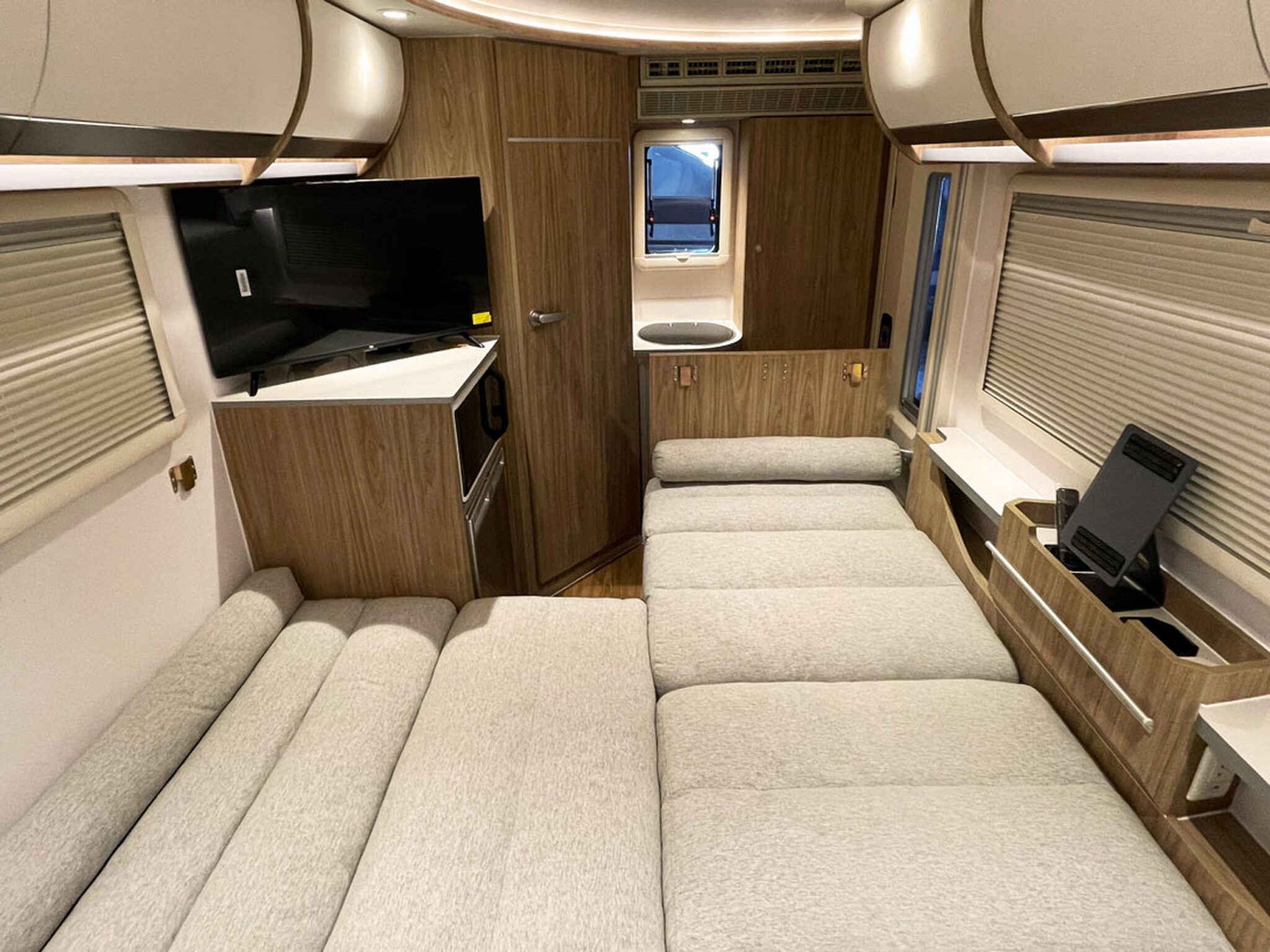 Toyota Hilux Champ Transformed Into Mobile Hotel With Fridge, TV, And ...