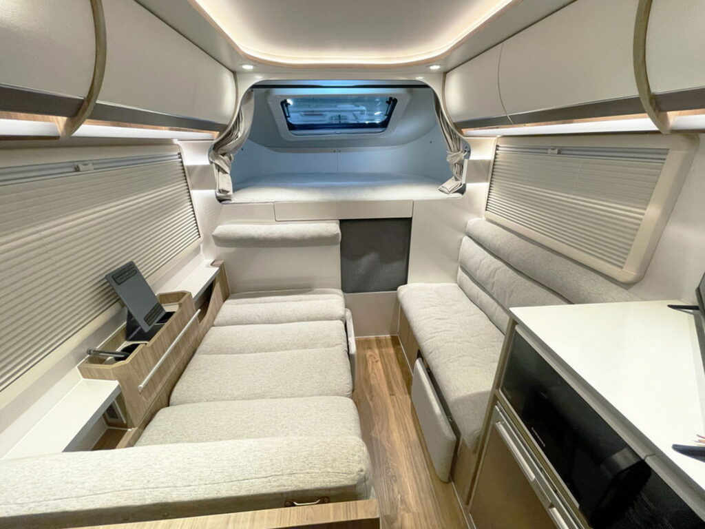 Toyota Hilux Champ Transformed Into Mobile Hotel With Fridge, TV, And ...