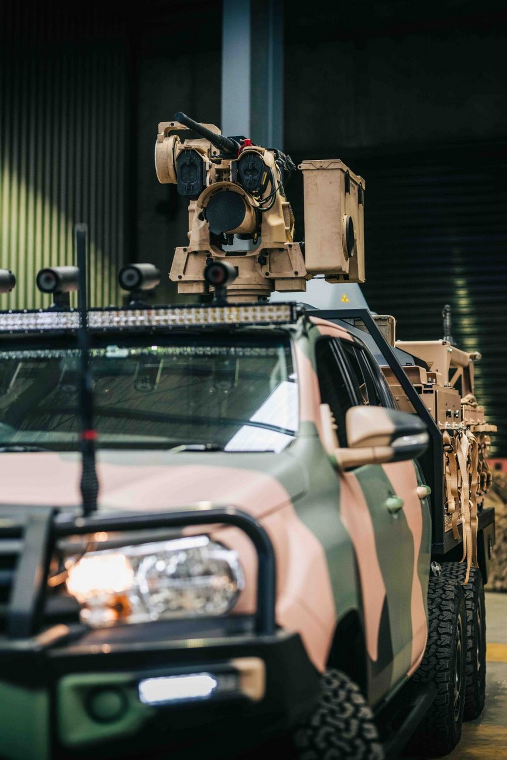 Toyota Hilux Transforms Into A 6×6 Military Truck Ready For Battle ...