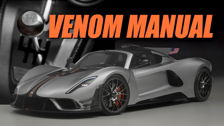 1,817 HP Stick-Shift Hennessey Venom F5-M Is The World’s Most Powerful ...