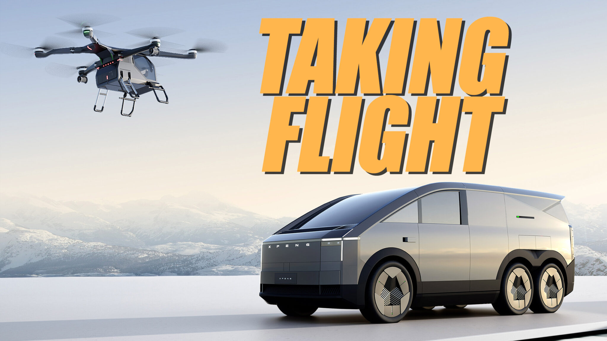 Xpeng’s Cybertruck-Like 6-Wheeler Costs $280,000 But Comes With Its Own ...