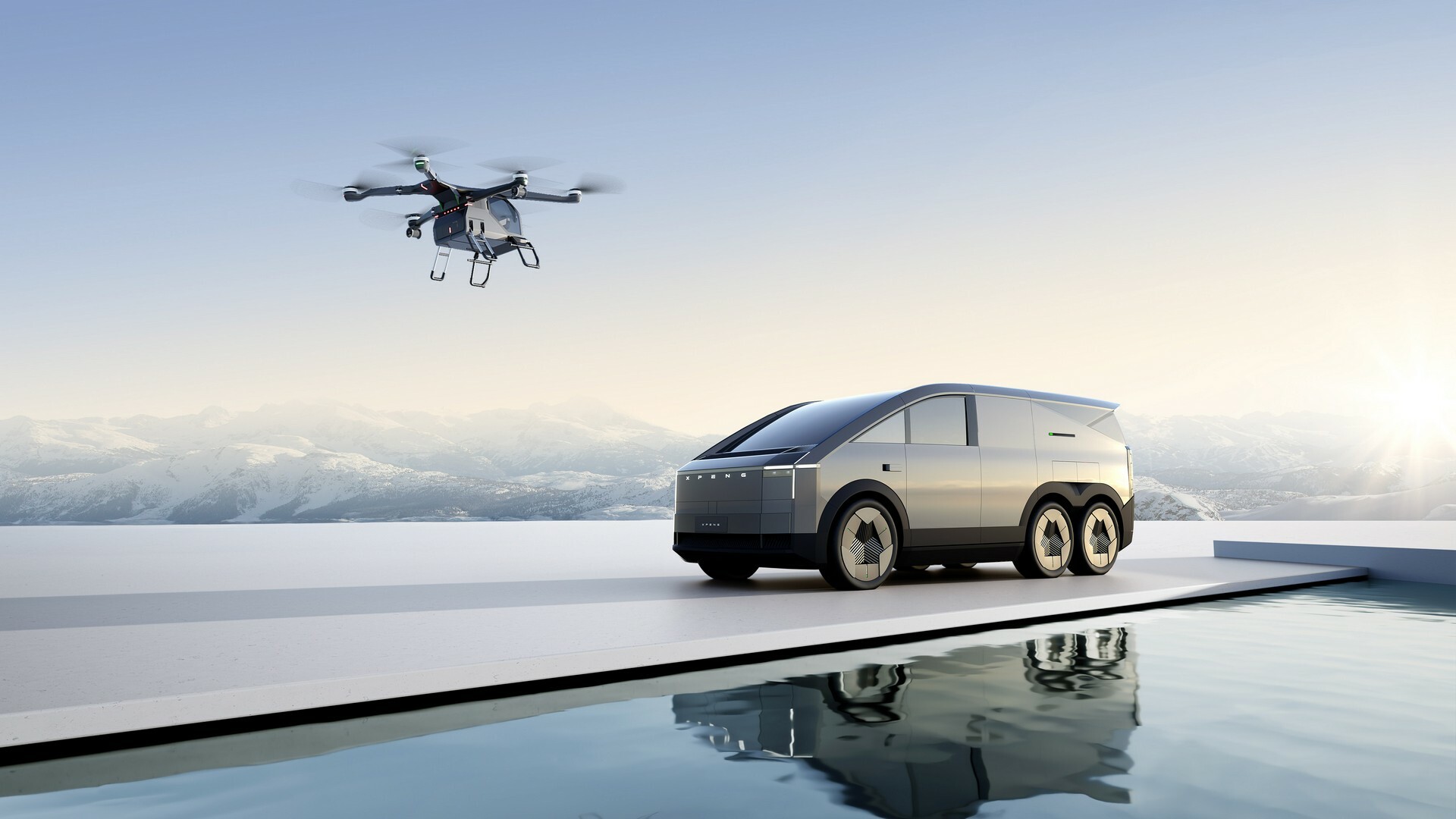 Xpeng’s Cybertruck-Like 6-Wheeler Costs $280,000 But Comes With Its Own ...