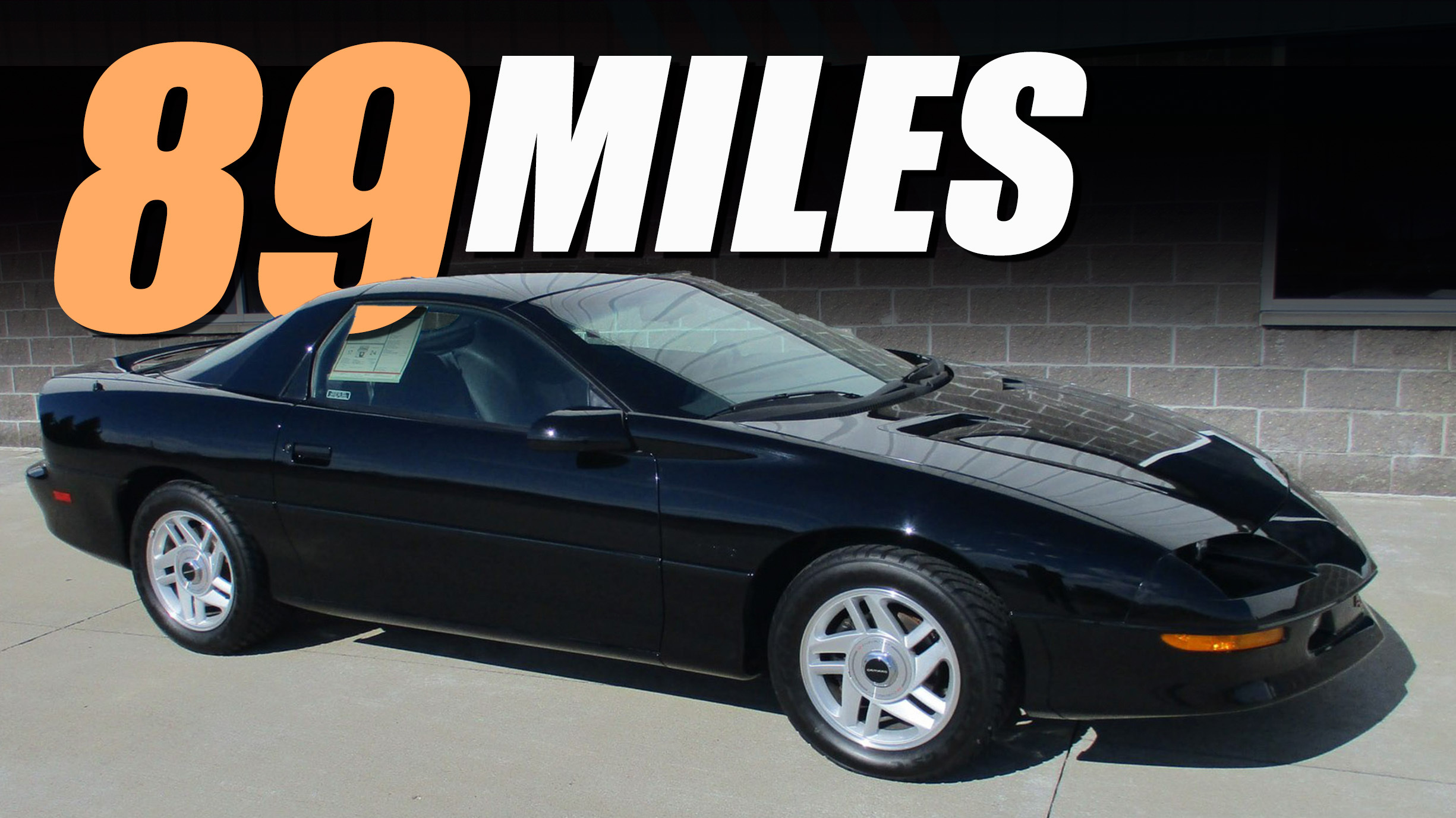 Brand New 89-Mile 1993 Camaro Z28 Just Keeps Changing Hands | Carscoops