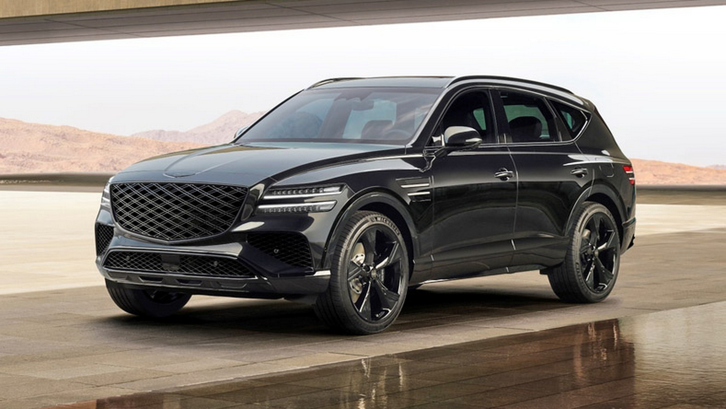 The Genesis GV80 Black Proves You Can Never Go Too Dark | Carscoops