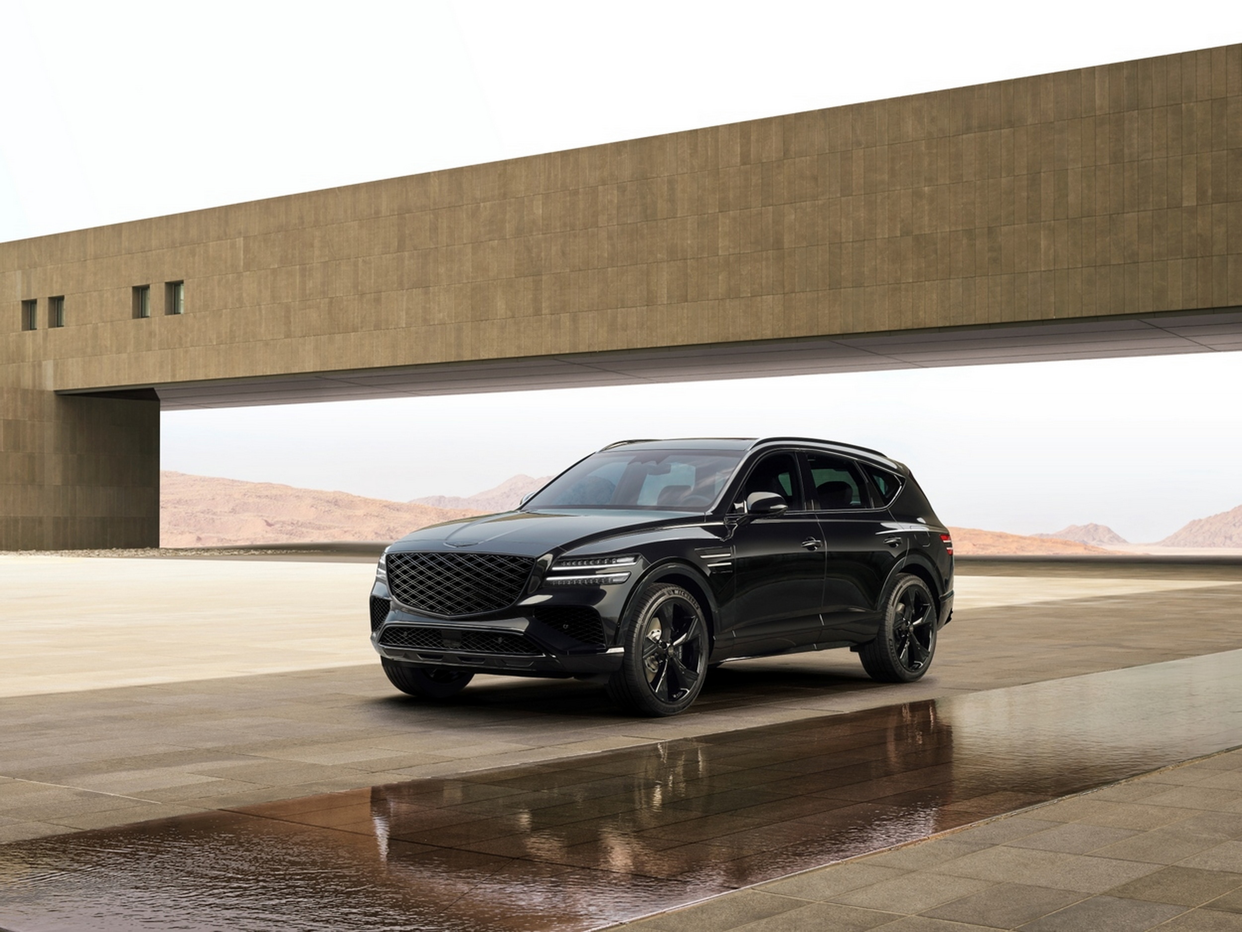 The Genesis GV80 Black Proves You Can Never Go Too Dark | Carscoops