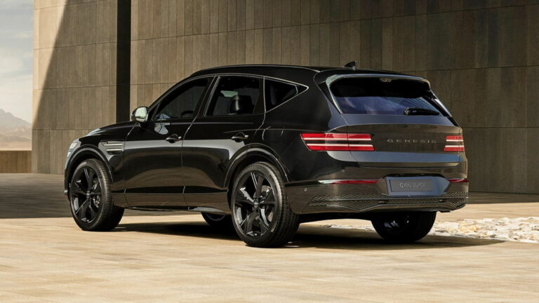 The Genesis GV80 Black Proves You Can Never Go Too Dark | Carscoops