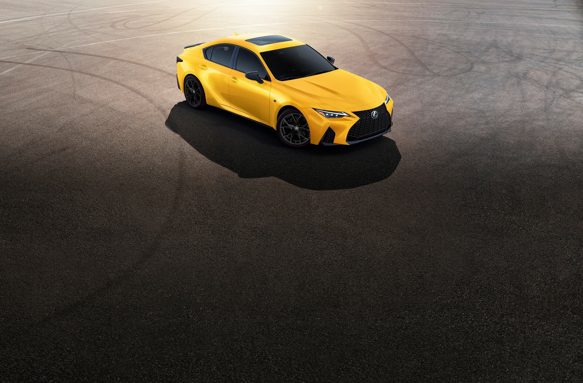 Lexus Throws Bold Yellow Paint And BBS Wheels On V8-Powered 2025 IS And ...