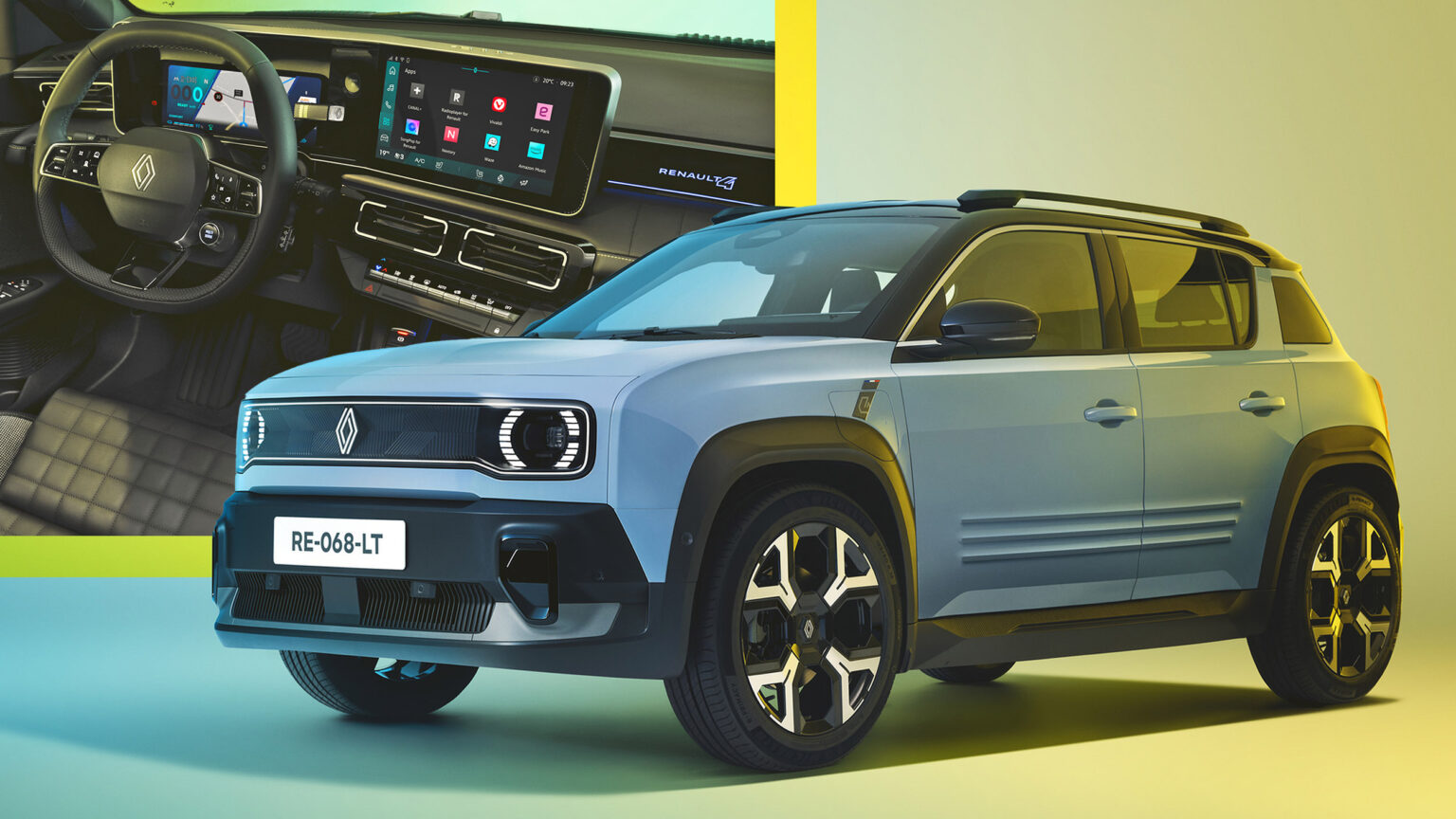 2025 Renault 4 E-Tech Is A Small Electric SUV With Retro Looks | Carscoops