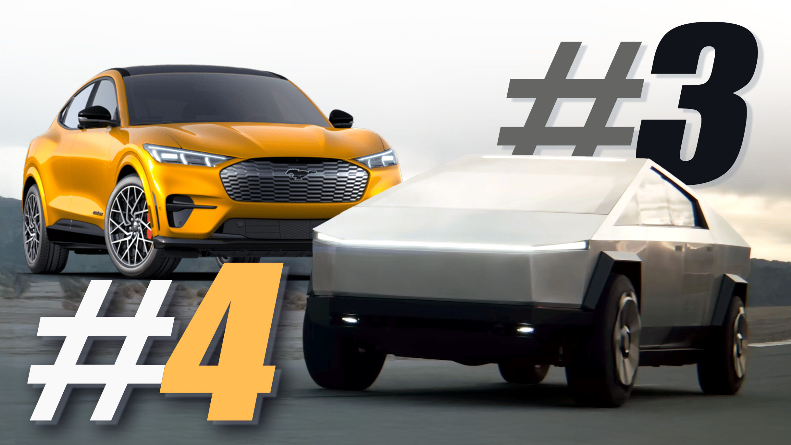 Best Selling EVs Of 2024: Cybertruck Blasts Past Mach-E Into 3rd Place ...