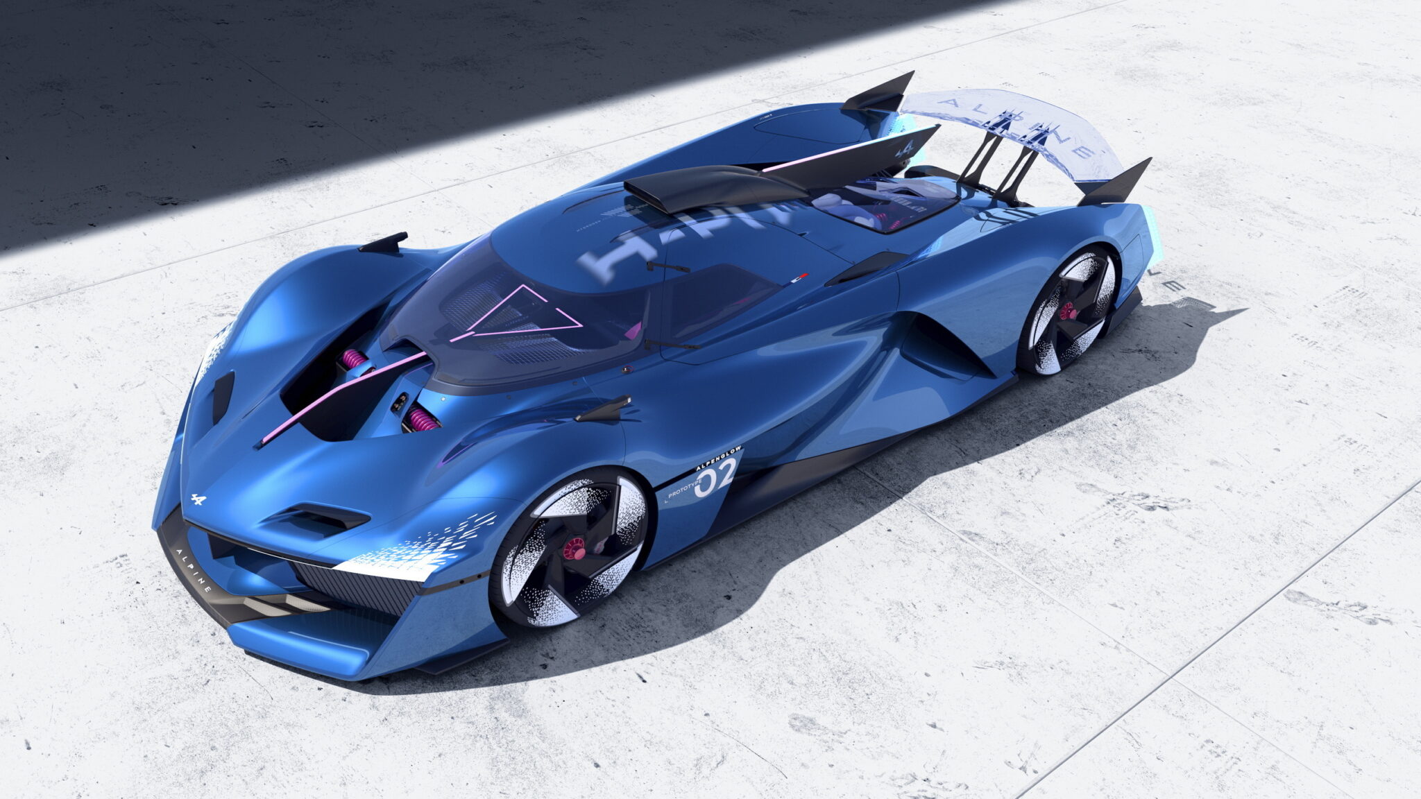 730HP Alpine Alpenglow Hydrogen V6 Concept Could Lead To Production ...