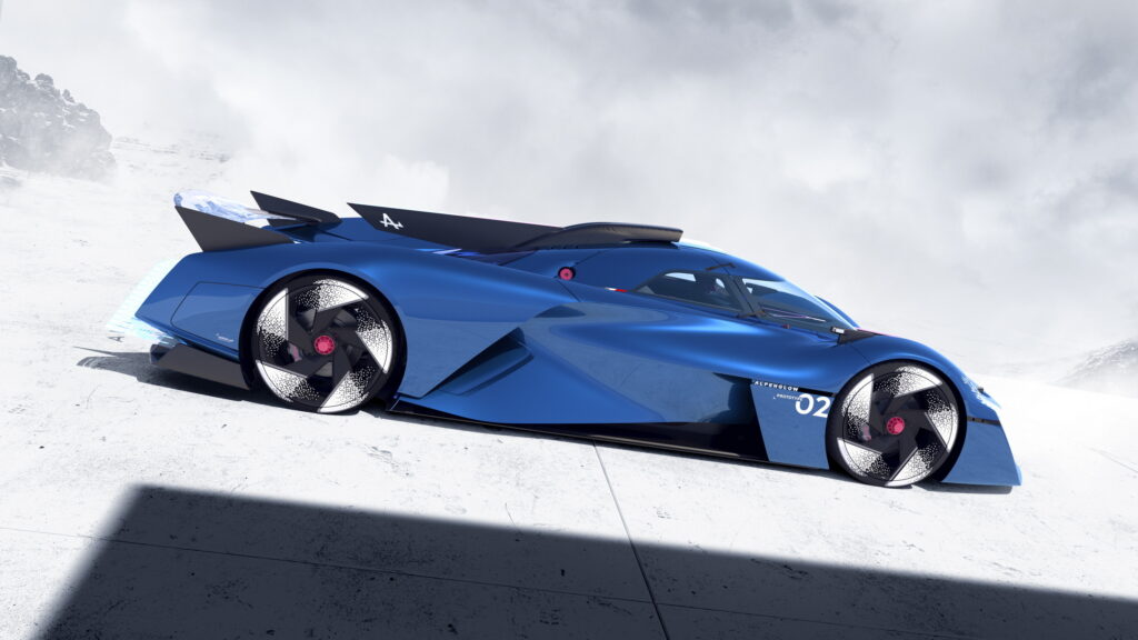 730HP Alpine Alpenglow Hydrogen V6 Concept Could Lead To Production ...