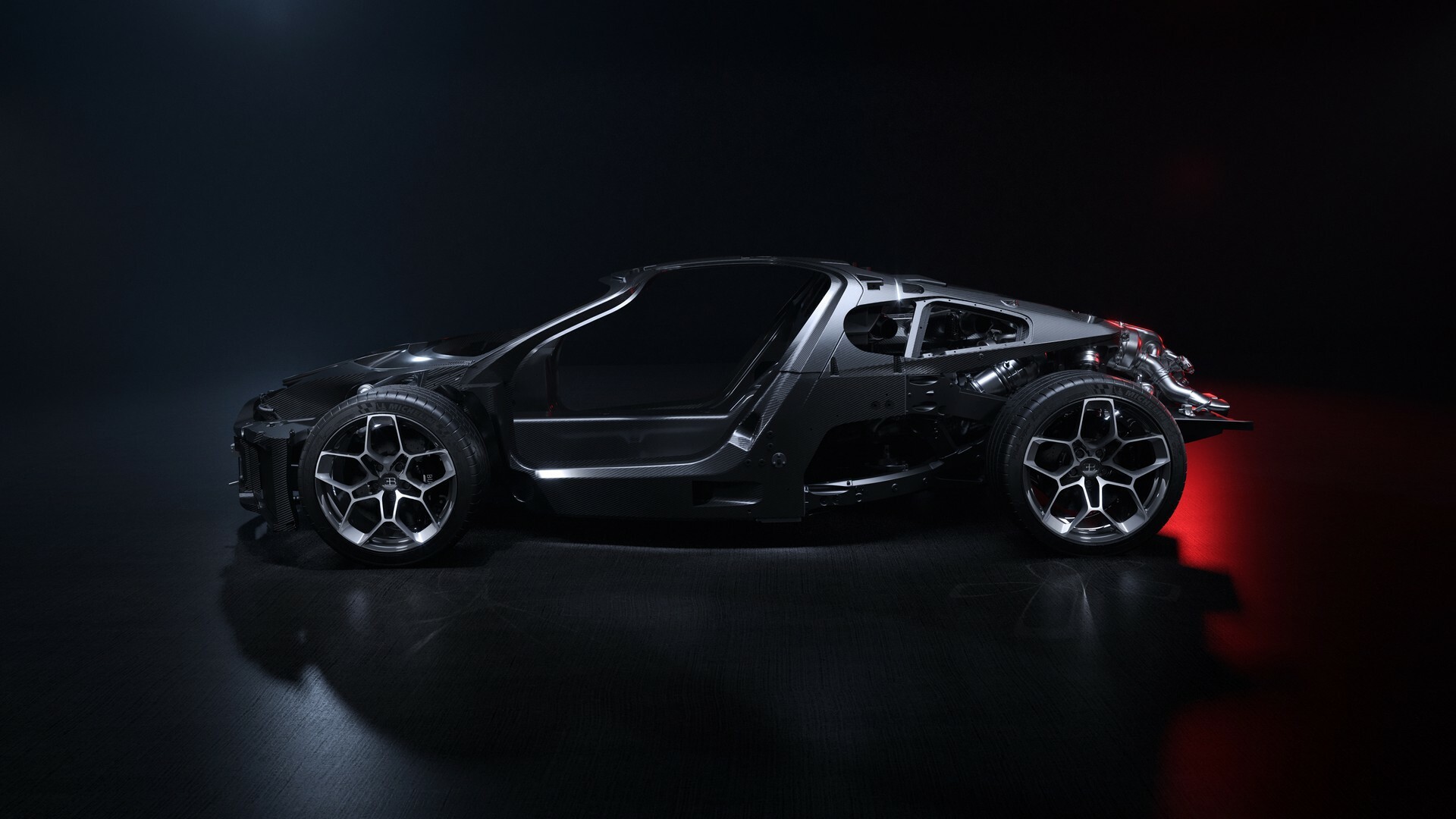 See Bugatti Tourbillon’s Incredible Naked Chassis In All Its Glory ...