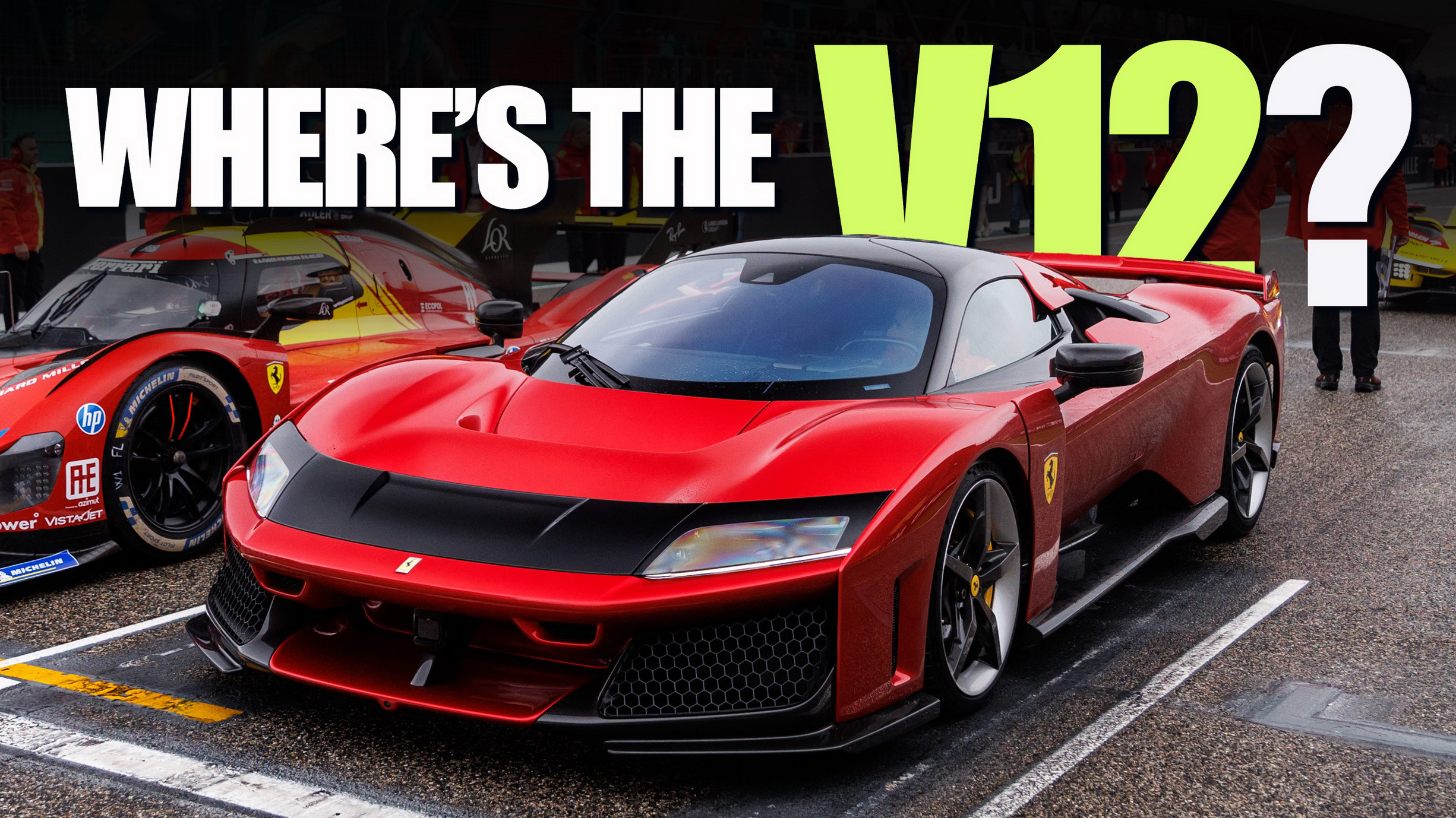 Why Ferrari Chose A V6 Over A V12 For Its Flagship F80 Hypercar | Carscoops