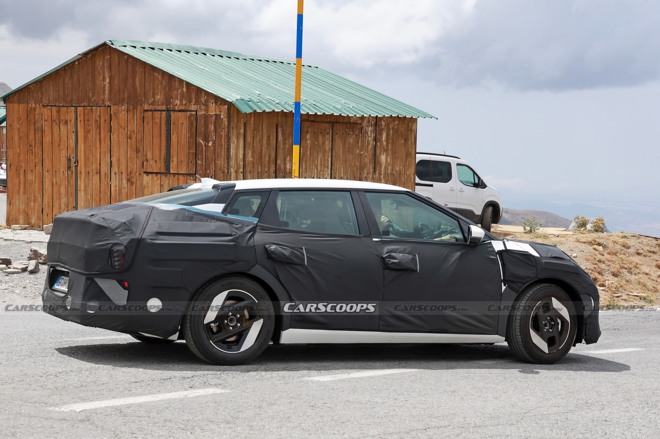 Kia EV4 Gives Up Interior Secrets, Reveals Widescreen Dashboard | Carscoops