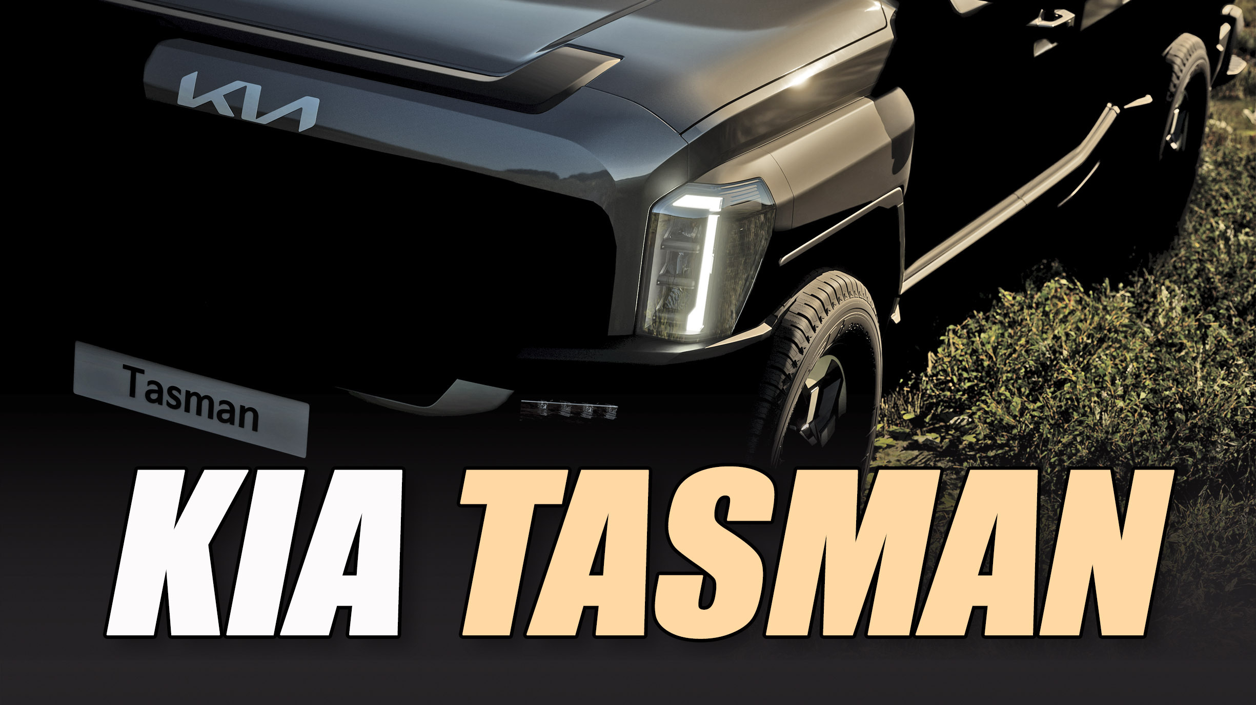 New Kia Tasman Pickup Drops Camo As Reveal Date Confirmed | Carscoops