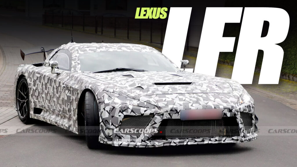 렉서스 LFR 스파이샷 추가 : 클리앙