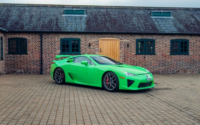 Rare Green Lexus LFA Surfaces With Just 839 Miles, And It’s As Wild As ...