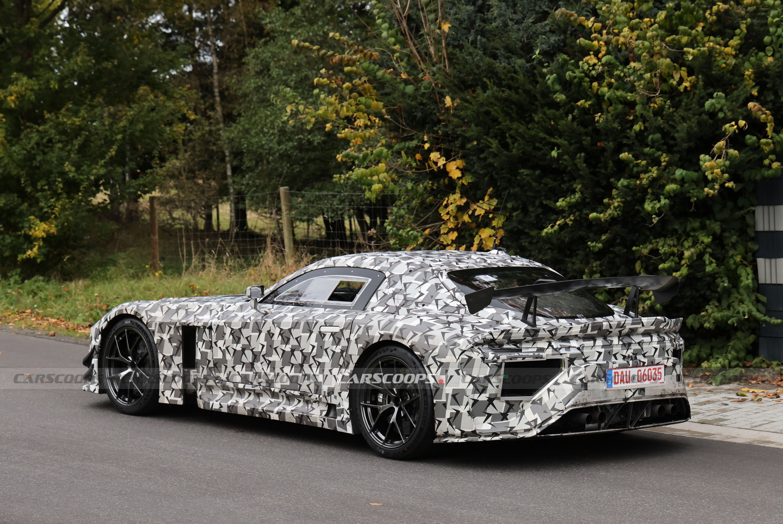 Lexus’ New Supercar Spotted In California Sans Wing | Carscoops
