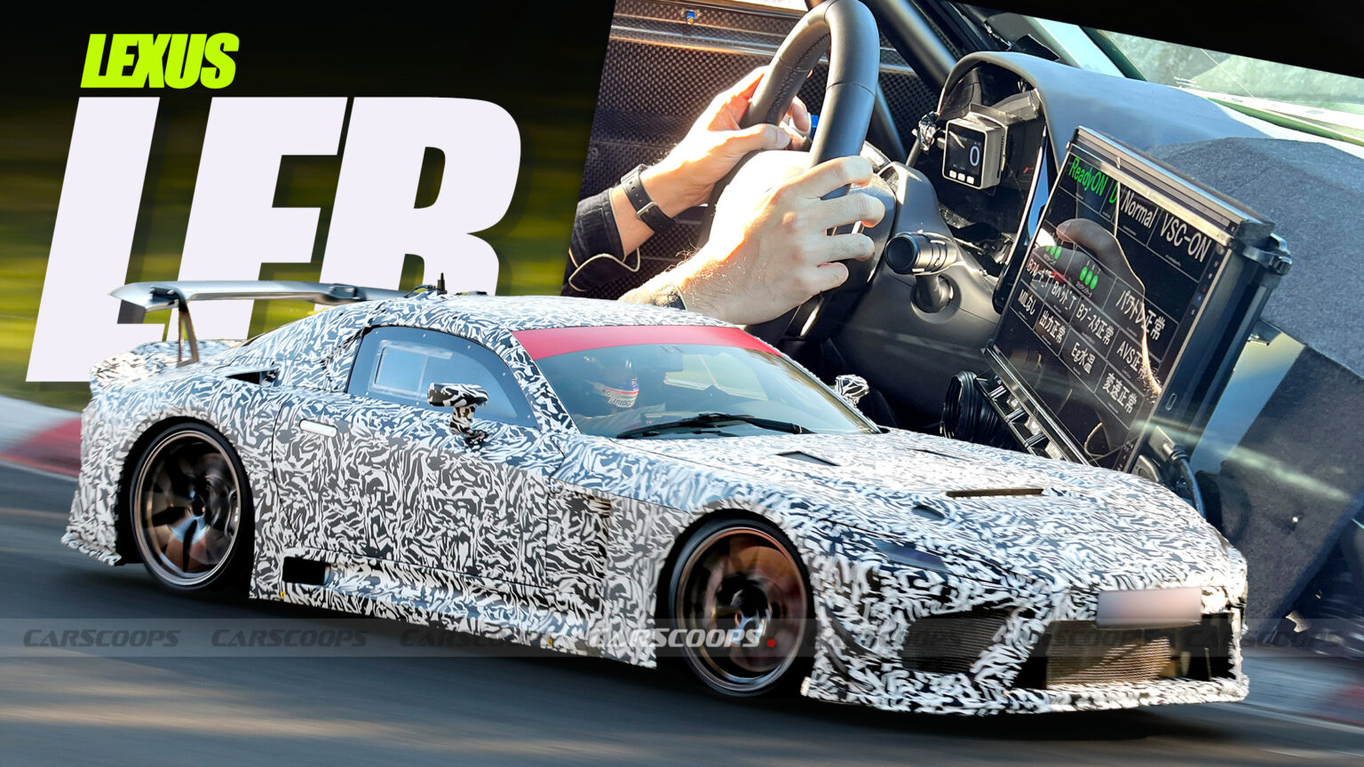 New Lexus LFR Supercar Reveals Interior And Confirms V8 Hybrid ...