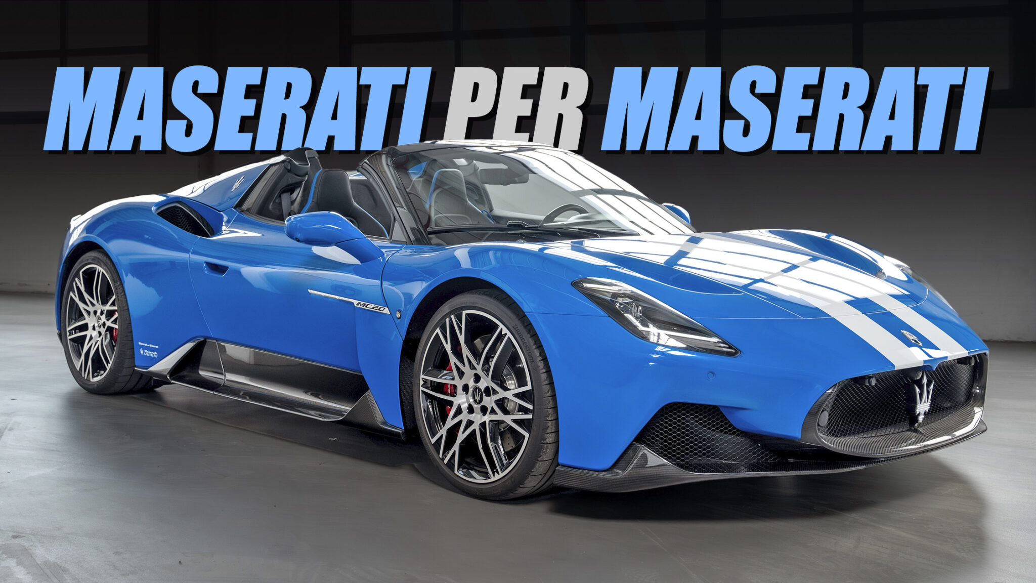 A One-Off Maserati MC20 That Only The Maserati Family Could Own | Carscoops