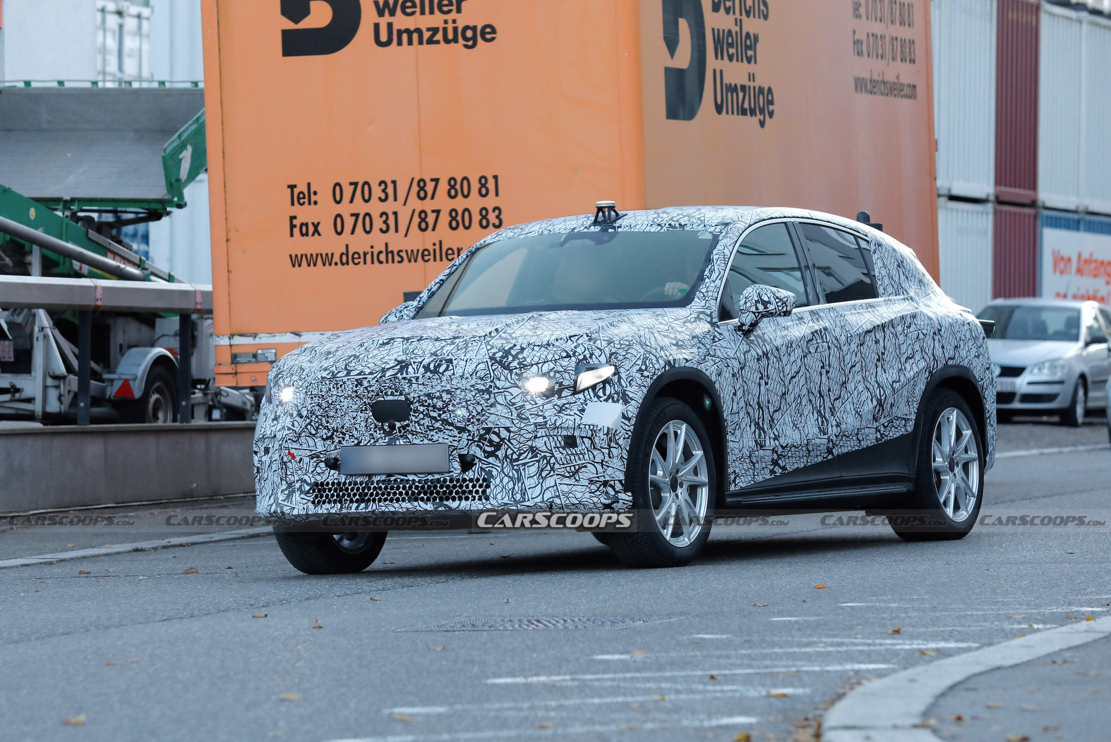 2027 Mercedes GLC EV Gets An Unusual Pre-Launch Facelift | Carscoops