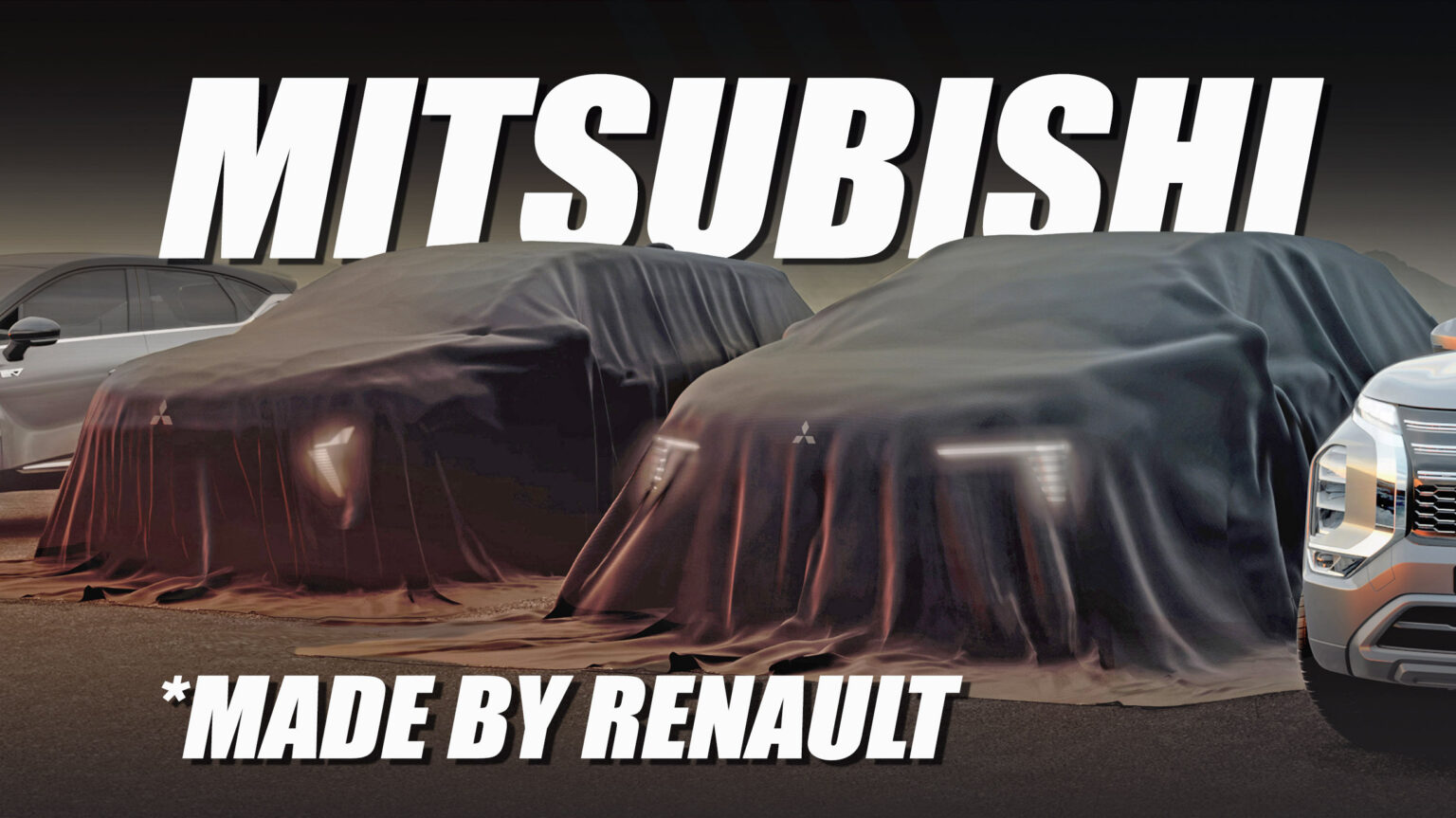 Mitsubishi Teases Two New Renault-Based SUVs, Will Launch In Europe In ...