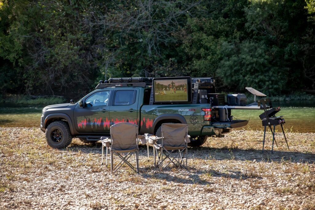 Nissan Project Trailgater Is A Frontier Mobile Man Cave | Carscoops