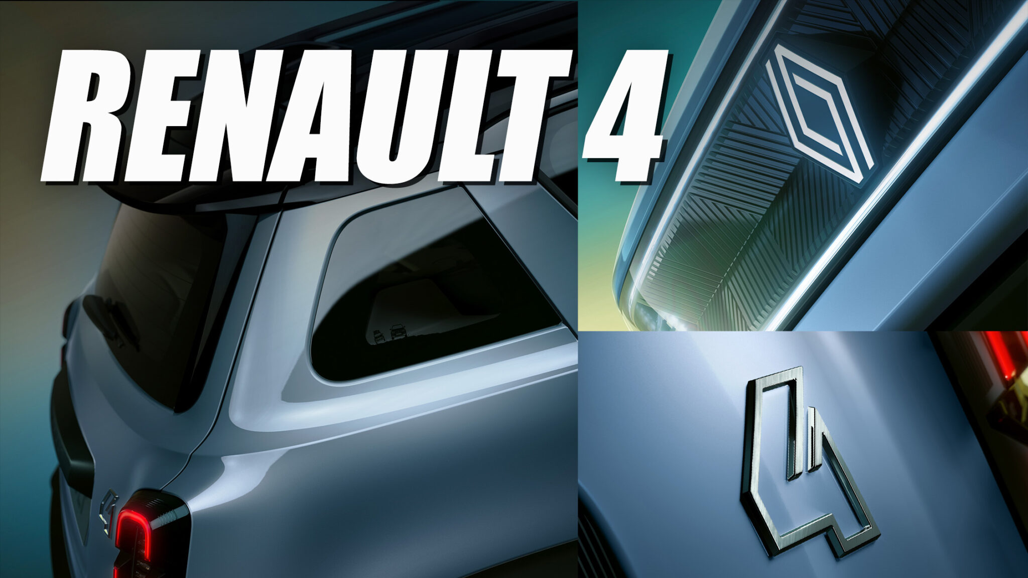 Here’s The Retro-Futuristic Renault 4 EV, Or At Least Bits Of It ...
