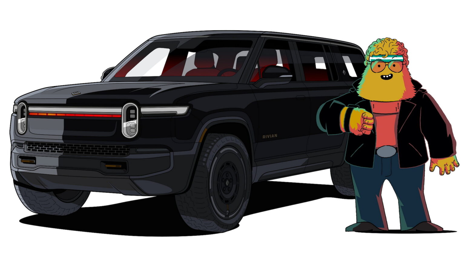 Rivian’s Halloween Update Includes Knight Rider And Back To The Future ...