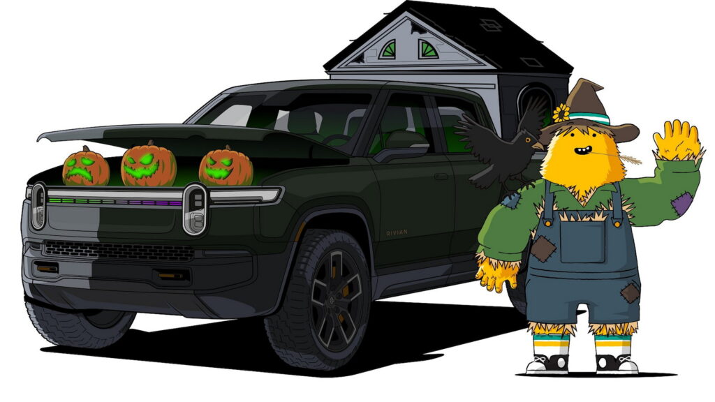Rivian’s Halloween Update Includes Knight Rider And Back To The Future ...
