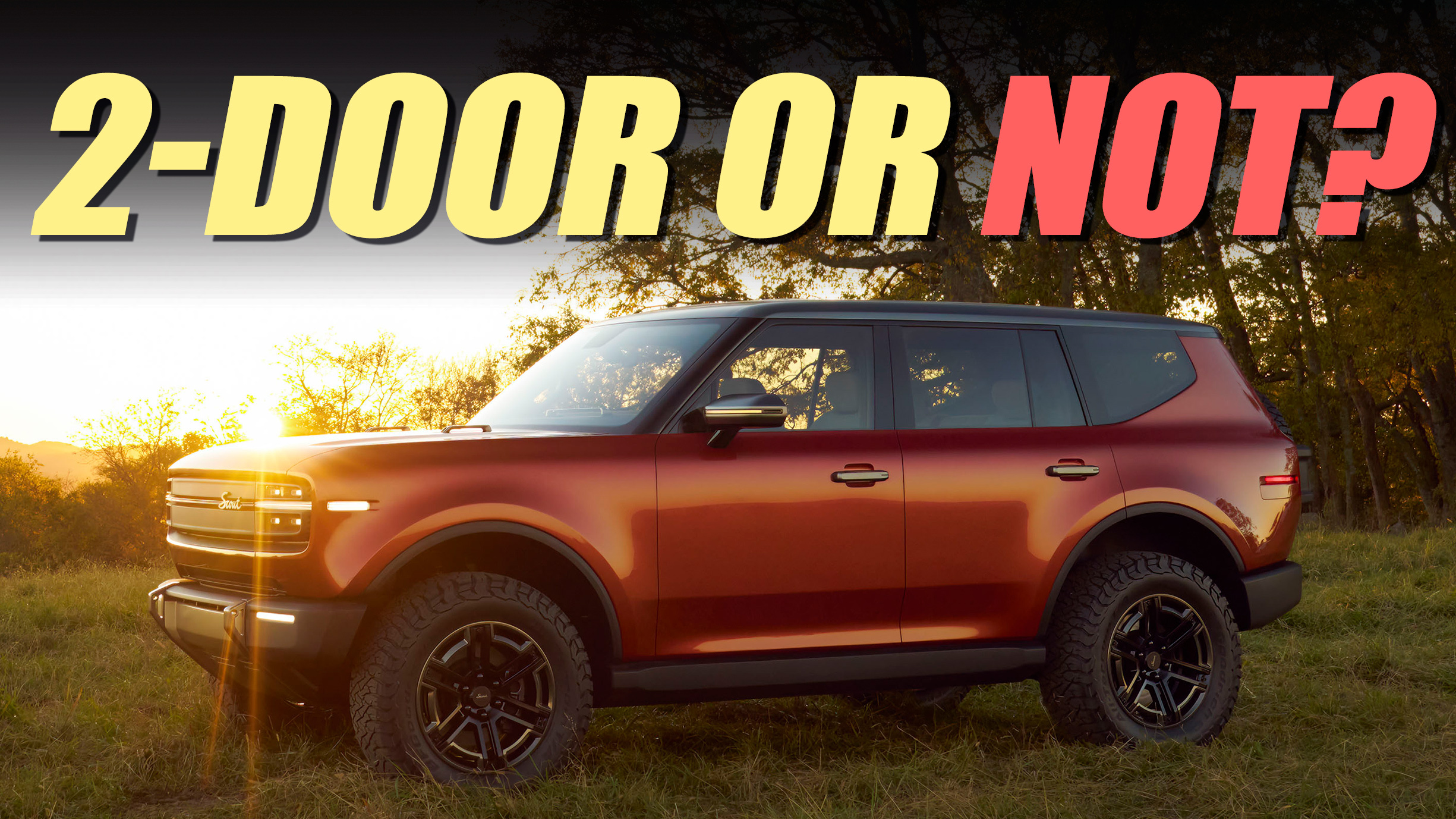 POLL: Scout’s Considering A New Third Model, What Do You Want To See ...