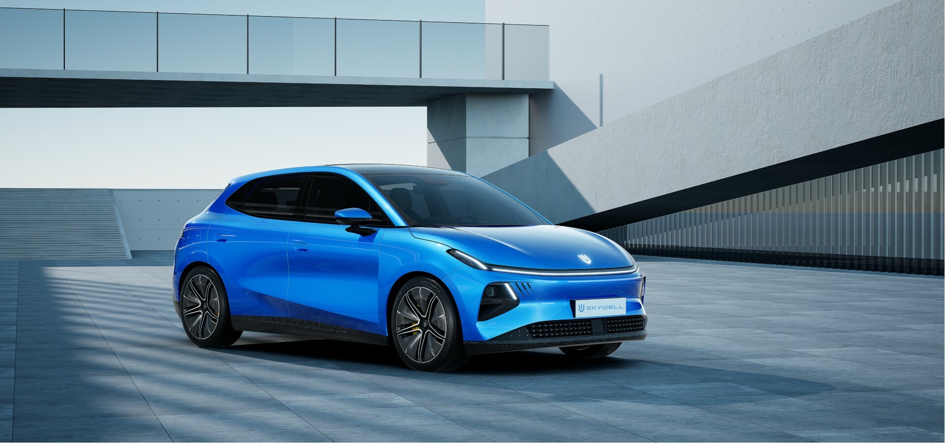 Skywell Q Is A Cute Electric Hatch With 201 HP And A Claimed 0-62 MPH ...