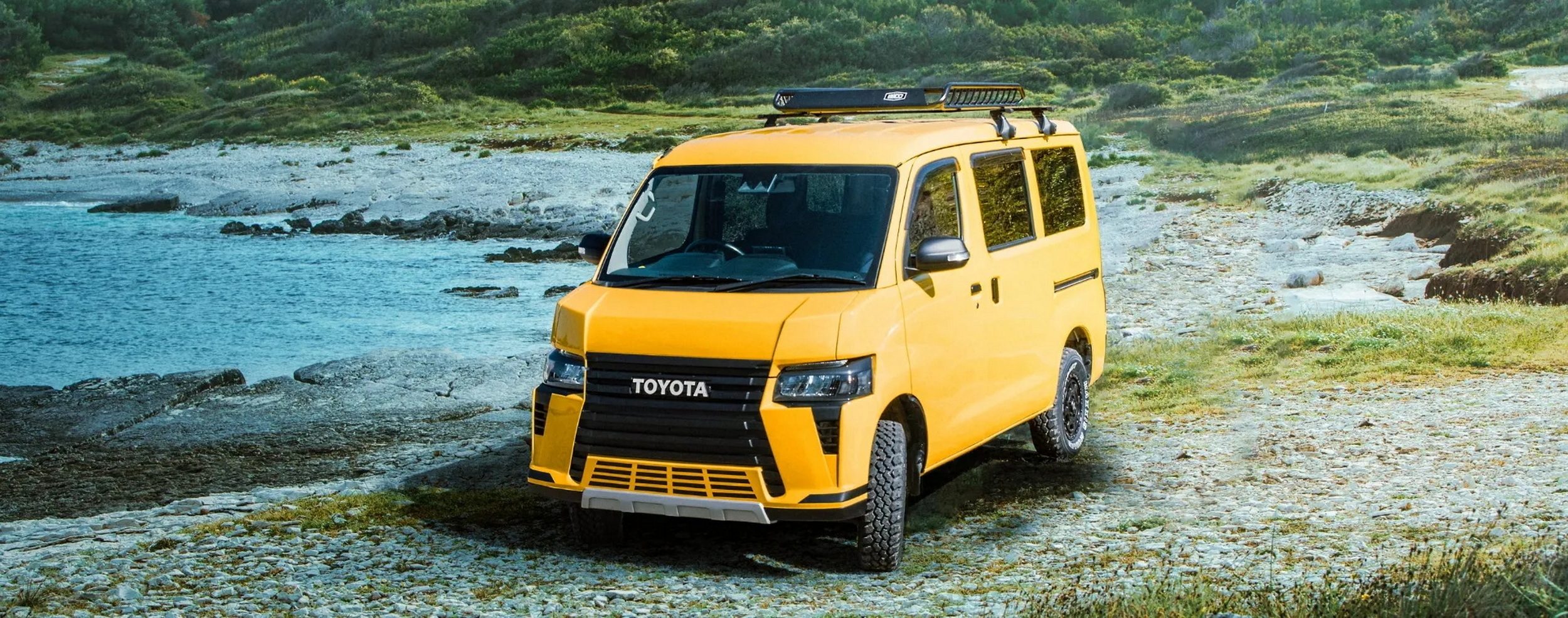 Toyota Town Ace Transforms Into Tiny Off-Roader With Lexus GX Swagger ...