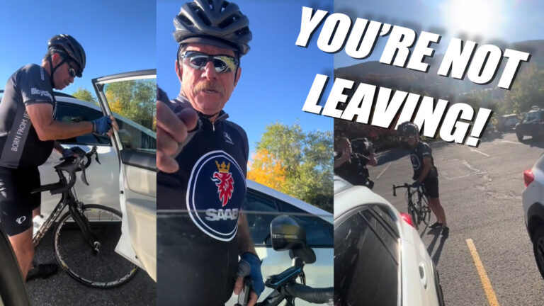 Elderly Cyclist Goes Off On Young Driver; Both Cited But Only One Walks ...