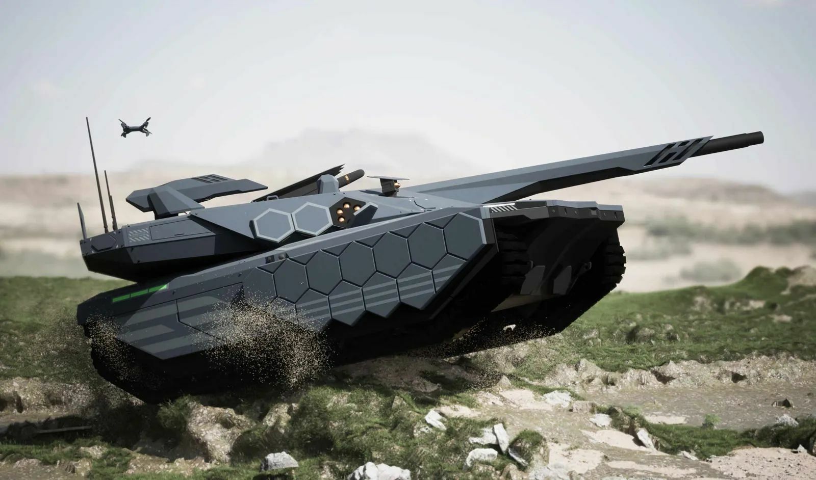 Hyundai’s Futuristic Hydrogen Battle Tank Is Fit For A Video Game ...