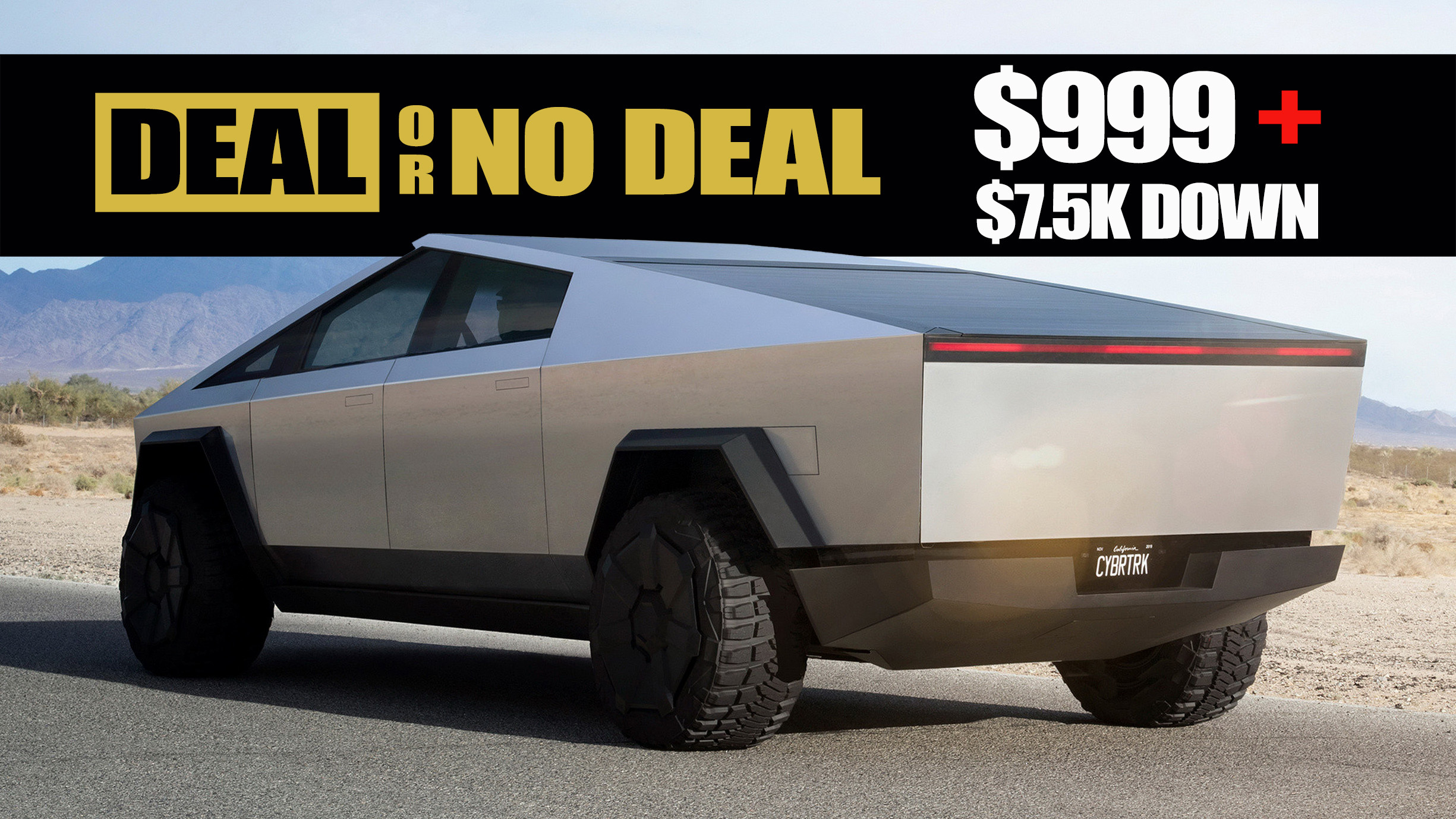 You Can Lease A Tesla Cybertruck For $1,249 A Month, But Would You ...