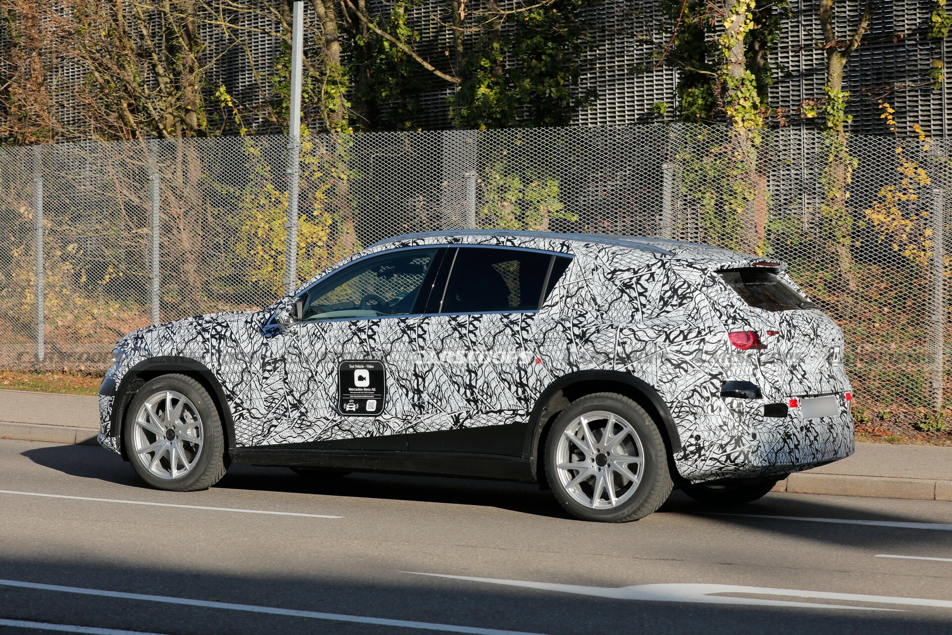 New Electric Mercedes GLC Shows More Skin Ahead of 2026 Launch | Carscoops