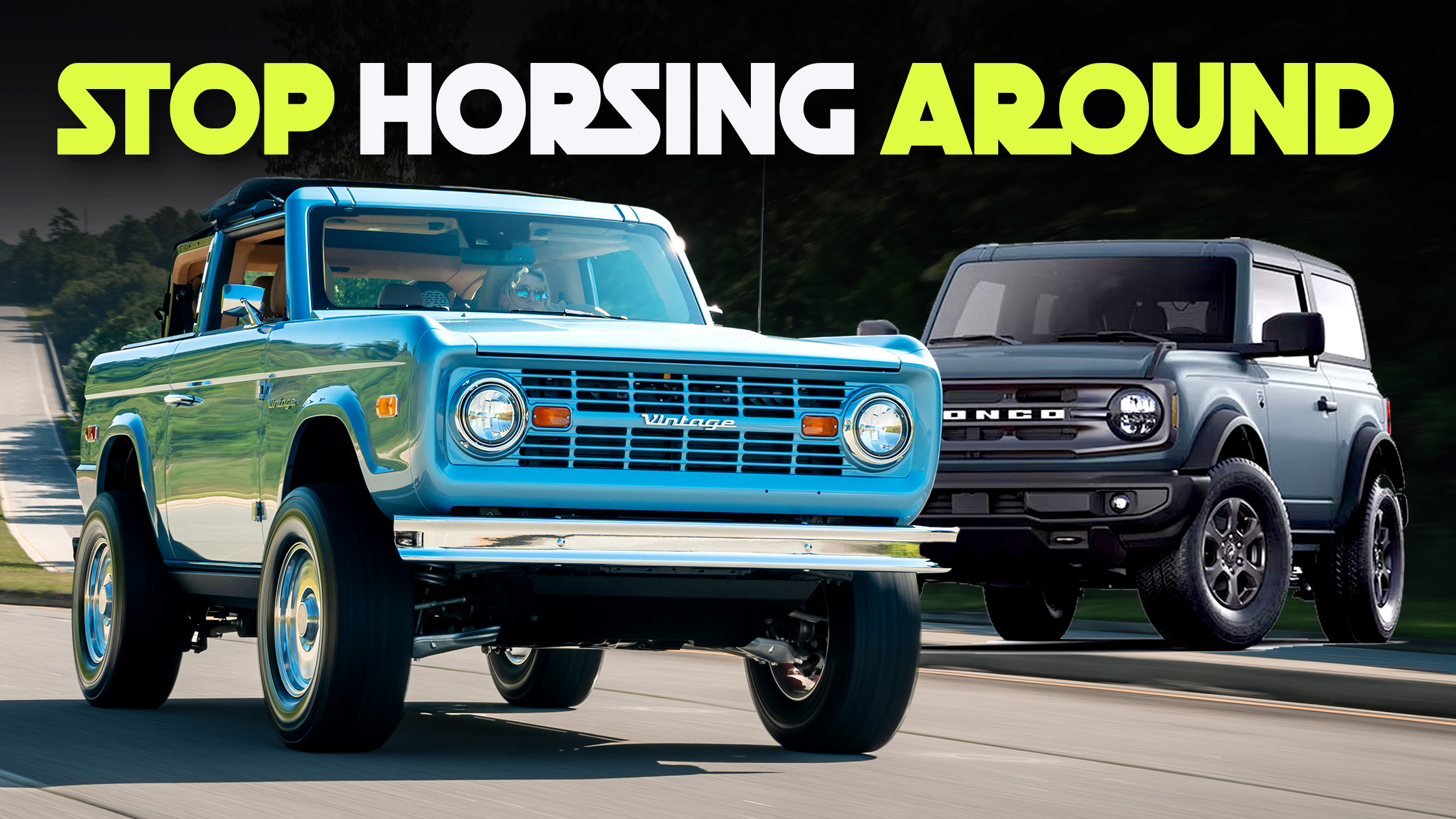 Ford Sues Vintage Tuner For Making New Broncos Look Old | Carscoops