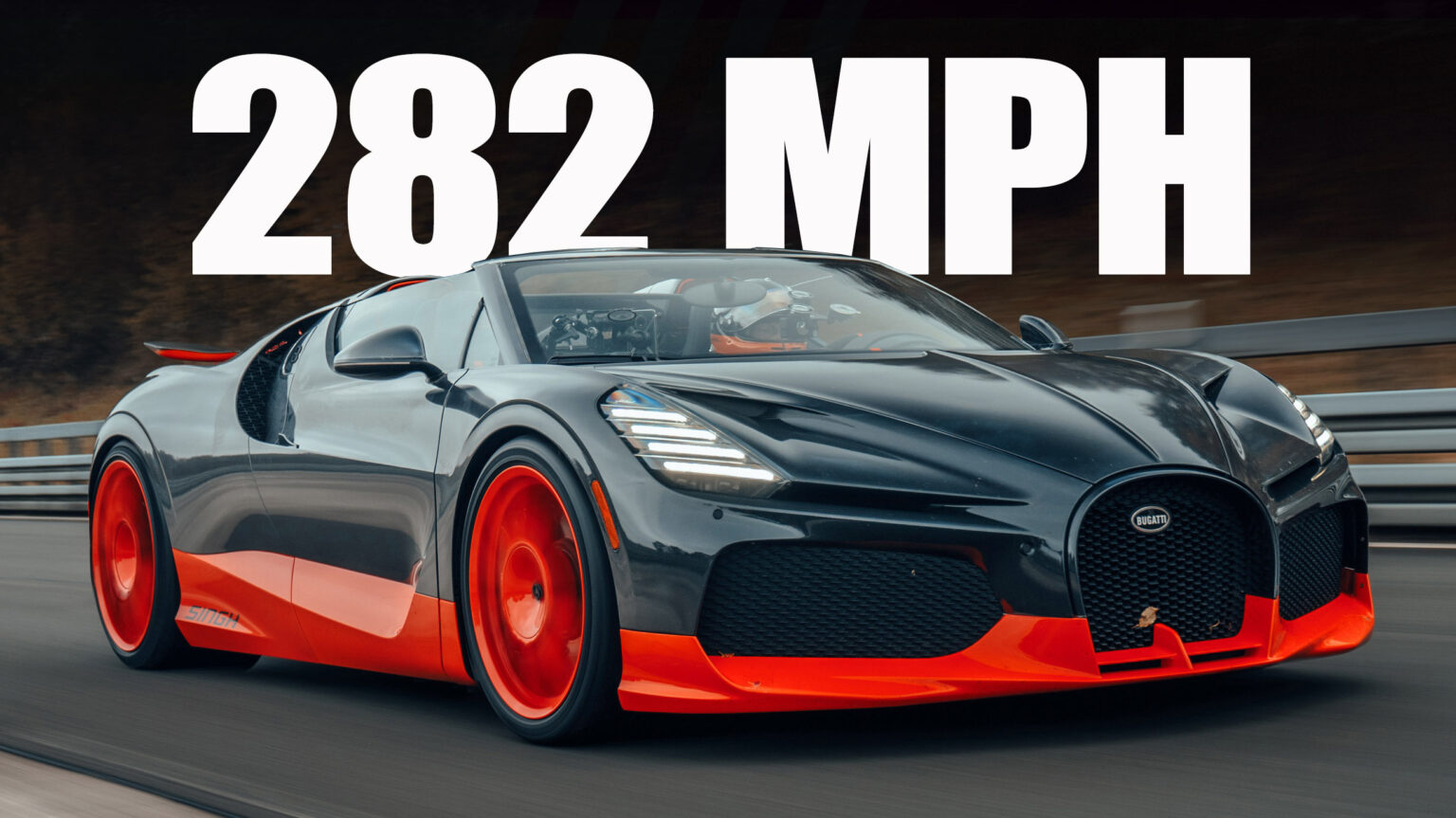 Bugatti W16 Mistral Takes Top Speed Record For Open-Top Cars Home After ...