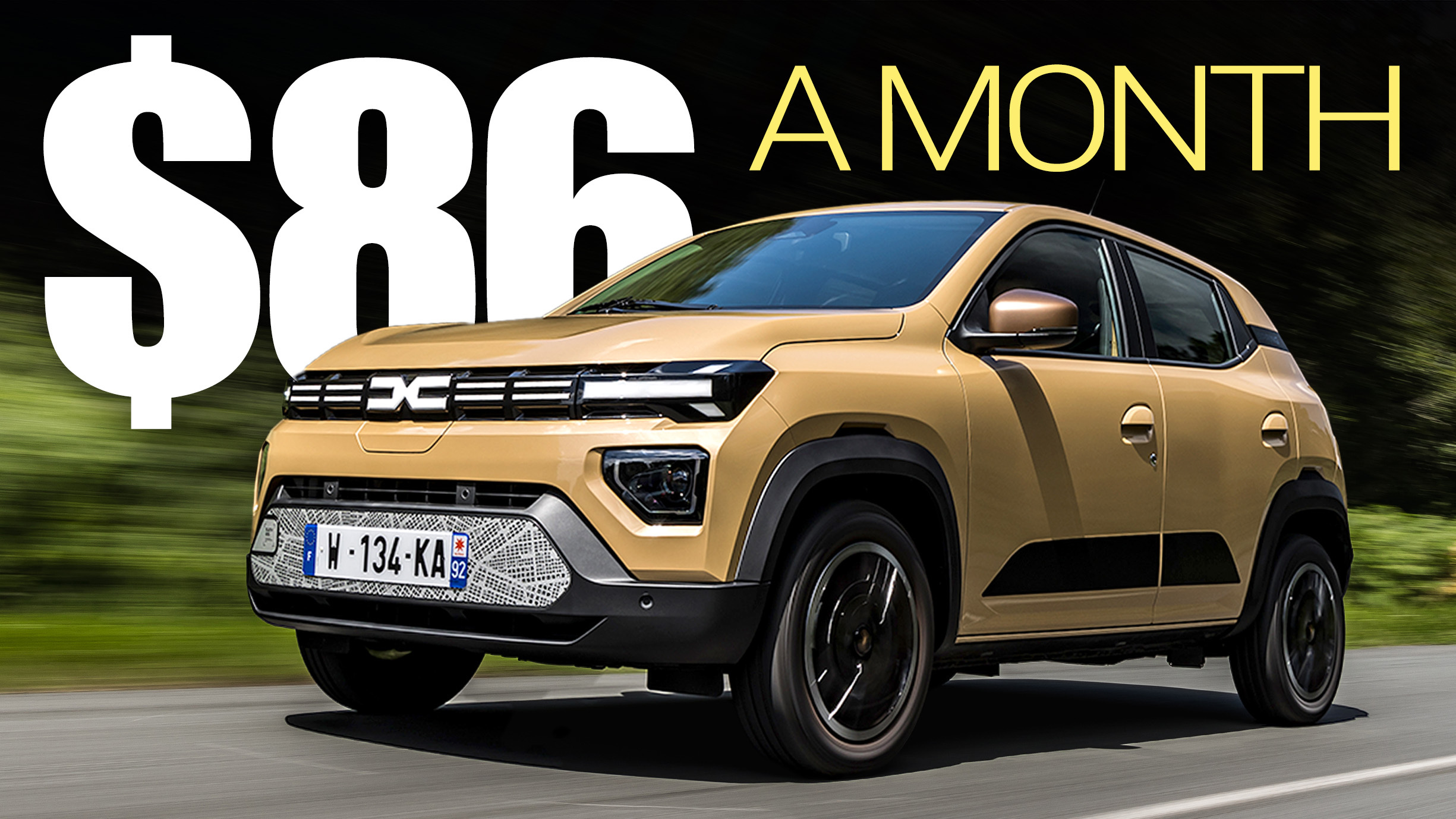 Dacia’s Practically Giving Away The Spring EV At €79 A Month With No ...