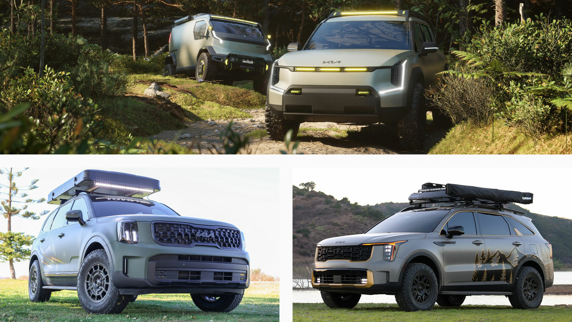Kia Embraces The Outdoors With Rugged EV9 And PV5 EVs | Carscoops