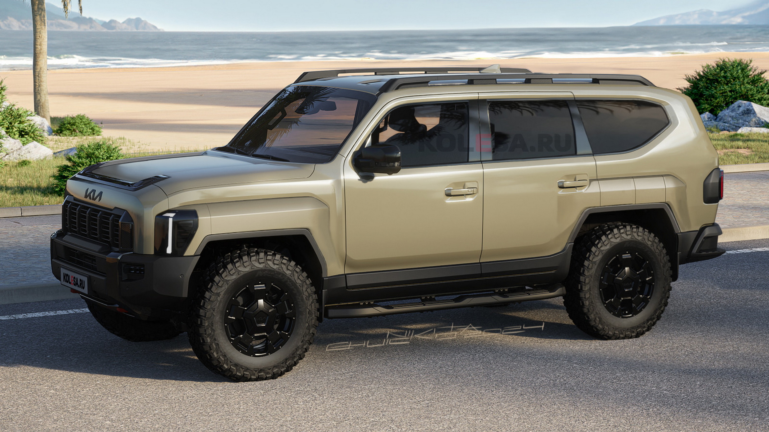 Kia Tasman SUV Would Make For A Quirky Toyota 4Runner Rival | Carscoops