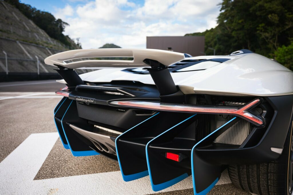 White And Blue Lamborghini Centenario Roadster Celebrates Ferruccio’s ...