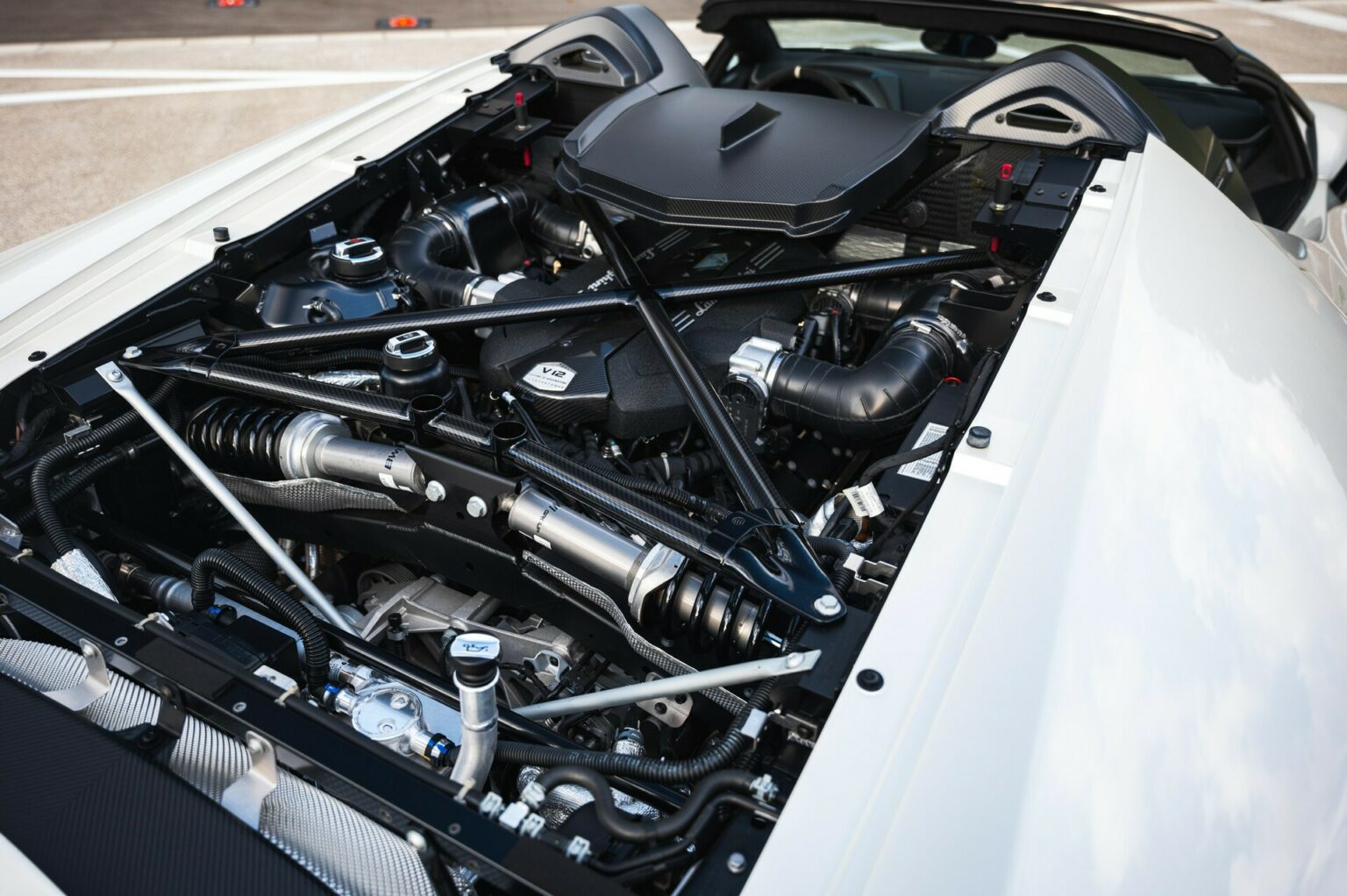 White And Blue Lamborghini Centenario Roadster Celebrates Ferruccio’s ...