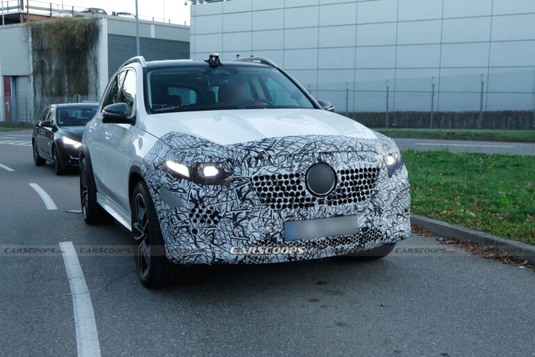 Facelifted Mercedes GLE Gains Star-Shaped Taillights | Carscoops